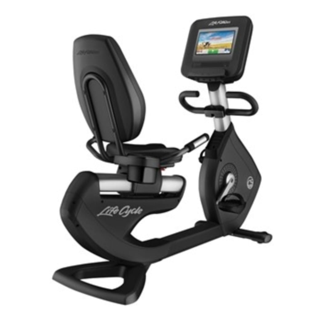 Life Fitness 95R Discover SI Recumbent Bike | Pound4Pound Fitness Equipment